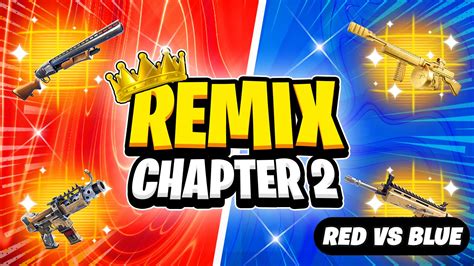 Remix Chapter 2 Red Vs Blue 🔴 🔵 4970 9413 0878 By Houssacademy