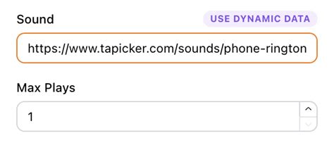 Show Notification Tapicker
