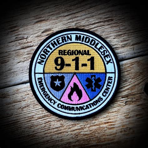 Northen Middlesex Mass Regional Dispatch Authentic Ghost Patch