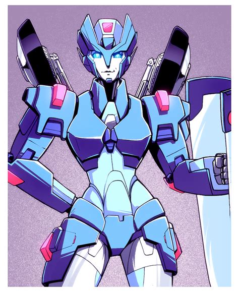 Chromia Transformers And 1 More Drawn By Josh Burcham And Will Mangin
