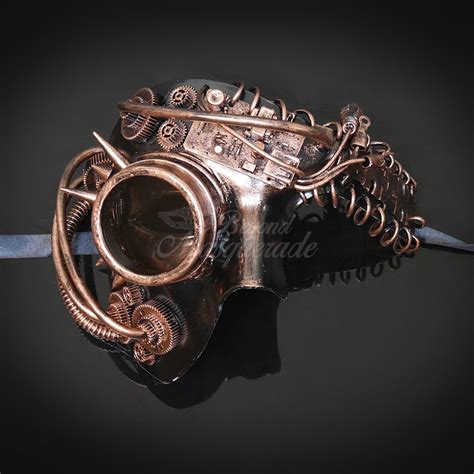 Womens Steampunk Masquerade Mask Usa Free Shipping