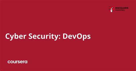 Cyber Security Devops Coursera