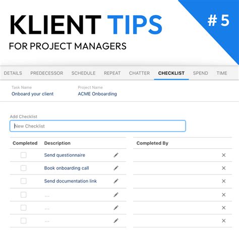 Create Checklists To Manage Fewer Tasks Your Projects In Salesforce