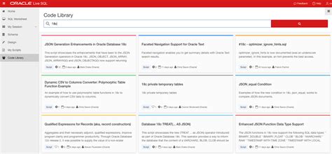 Oracle 18c Guide And Faq Database Star