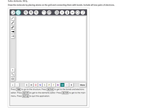 Solved Sulfur Dichloride Scl2 ﻿draw The Molecule By