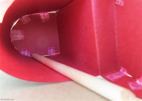 Valentine Papercraft Free Printable Mailbox And Mini Valentines Day