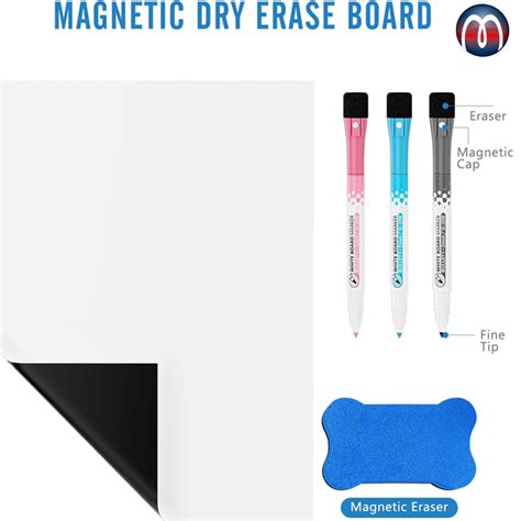 Dry Erase White Magnetic Sheets 06mm Magnosphere Uk