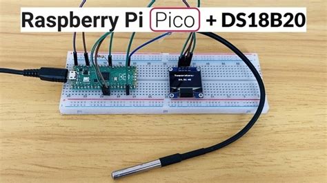 Interfacing DS18B20 Sensor With Raspberry Pi Pico 55 OFF