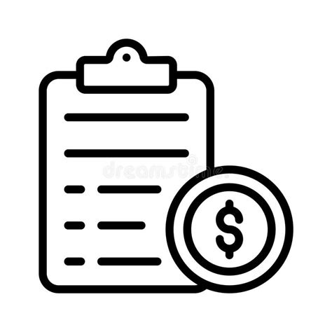 Download Our Premium Line Style Icon Of Financial Statement Stock