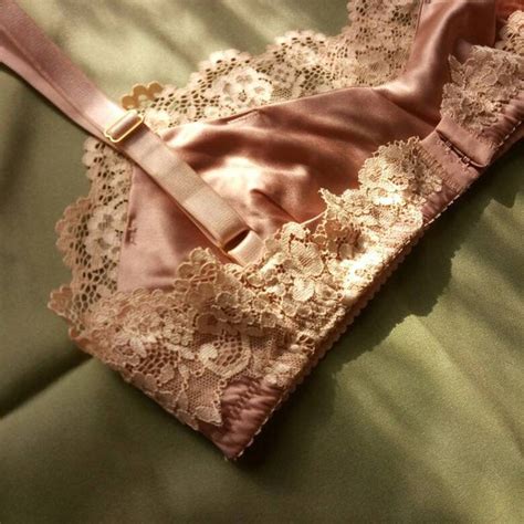 Silk Lingerie Set Etsy