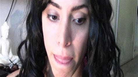 Flossing Close Up Good View Of Teeth And Gums Inspection Alena Love Clips4sale