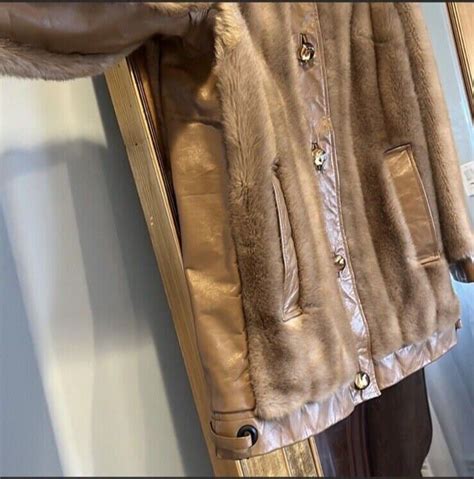 Hollywood Glam Vintage Faux Fur Jacket Tissavel France The Green
