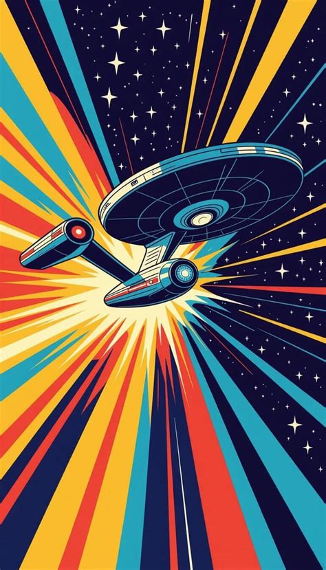 Star Trek Starship Enterprise Minimalist Digital Art Wallpaper In 2026 Star Trek Wallpaper