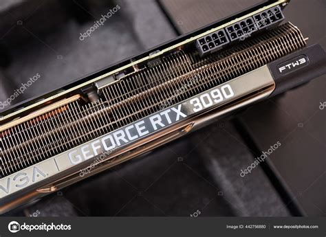 Evga Geforce Rtx 3090 Nvidia Gpu Display — Stock Editorial Photo