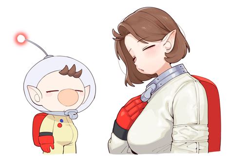 Olimar Pikmin Drawn By Hufy Danbooru