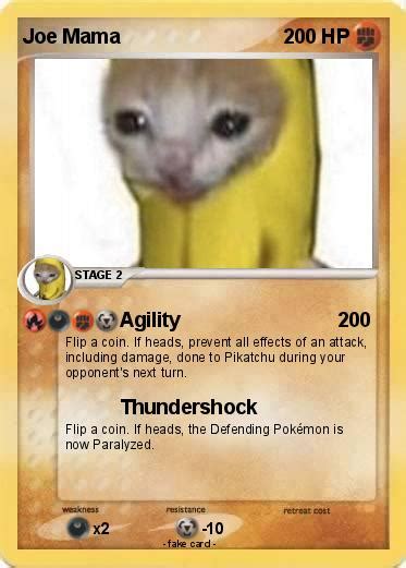 Pokémon Joe Mama 116 116 Agility My Pokemon Card