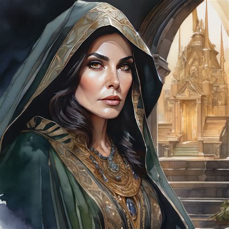 Download Ai Generated Woman Hooded Royalty Free Stock Illustration Image Pixabay