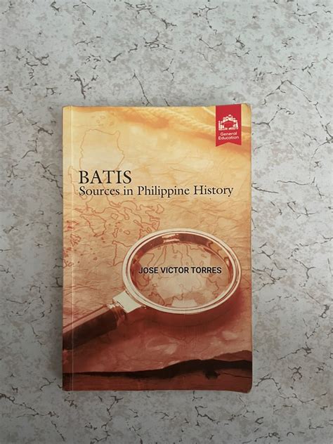 Batis Sources In Philippine History Hobbies And Toys Books And Magazines