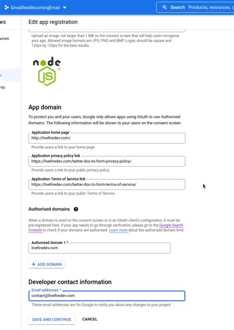 Step By Step Gmail Api Webhook To Monitor Emails Node Js