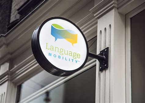 Language Mobility Visual Identity On Behance