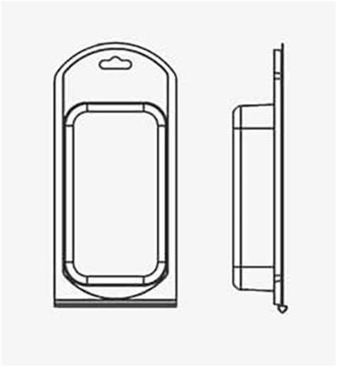 Stock Round Header Clamshells Clamshell Packaging Thermoformed
