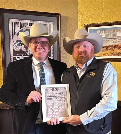 Altec Gas Lift And Myself Proudly Support Our Youth The Ft Worth Stock Show And Rodeo Has
