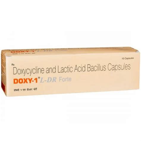 Doxy 100mg Doxycycline Base As Doxycycline Hyclate At Rs 40 Stripe