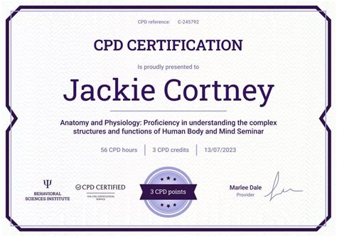Cpd Certificate Templates Download And Edit For Free
