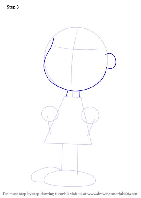 How To Draw Lucy From The Peanuts Movie The Peanuts Movie Step By