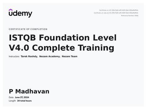 Madhavan P On Linkedin Istqb Certification Softwaretesting Qualityassurance