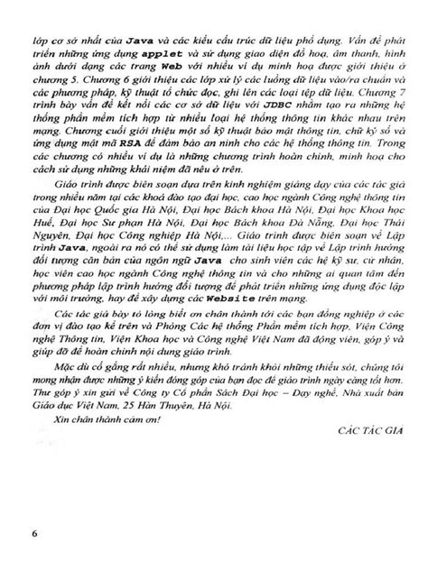 Giáo Trình Lập Trình Java Part3 Pdf