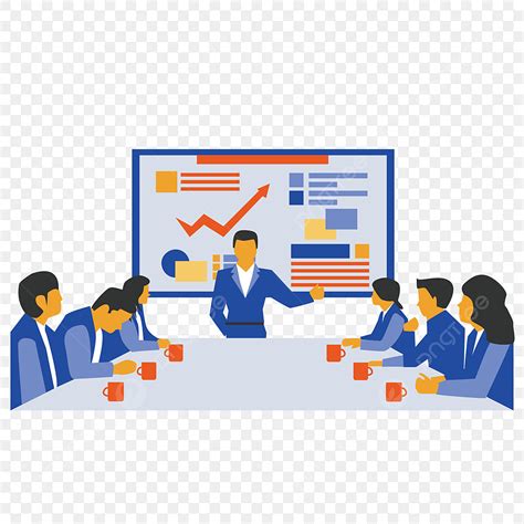 Business Meeting Poster Vector Design Images Business Meeting