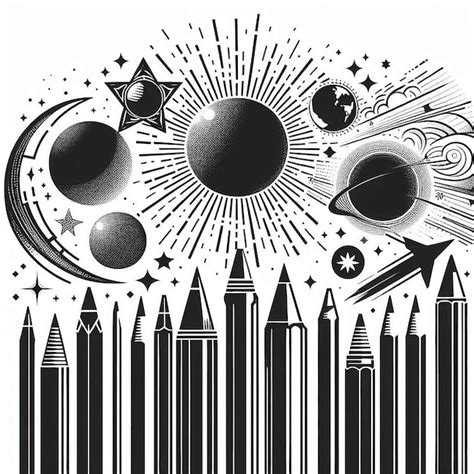 Premium Vector Graphite Pencil Silhouette Line Art Vector