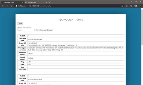 Librespeed Self Hosted Speedtest Bachmann Lande
