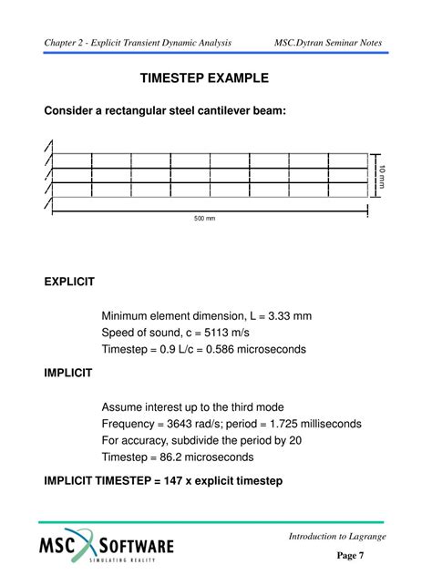 ppt chapter 2 explicit transient dynamic analysys powerpoint