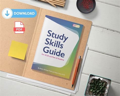 Gcse And Post 16 Study Skills Guide Etsy