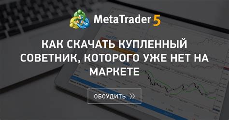 Как скачать купленный советник которого уже нет на маркете Общее