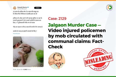Jalgaon Murder Case — Video Injured Policemen By Mob Circulated With