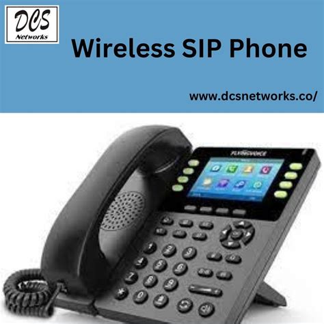 Wireless SIP Phone - Dc Network - Medium