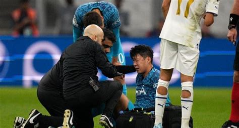 Qatar Son Heung Min será operado por la fractura que sufrió en su ojo izquierdo