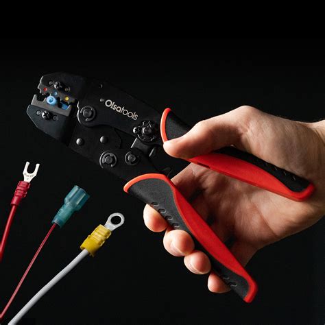 Olsa Tools Professional Grade Ratcheting Wire Crimper Olsa Tools