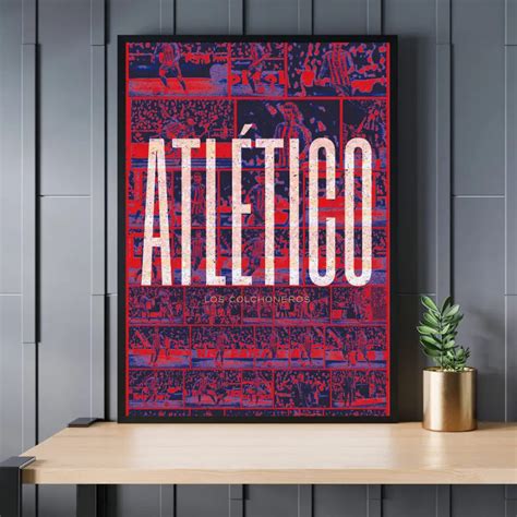 Unique Atletico Madrid Football Posters Exclusive Designs
