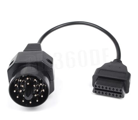 Diagnose Adapter Stecker Obd2 Auf Obd 1 Kabel Ii 16 20 Polig Für Bmw