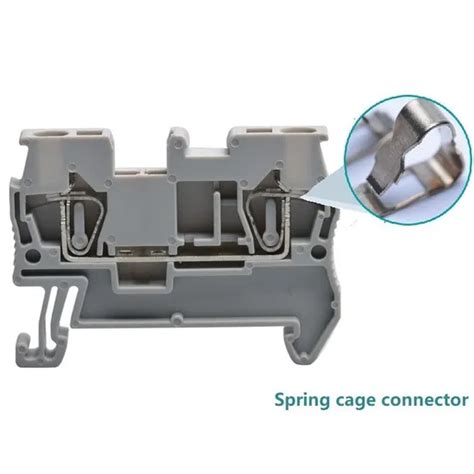 Jut3 2 5 Plastic Clamp Spring Pluggable Terminal Blocks Din Rail Wire Connectors 2 5mm2 Spring