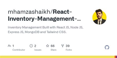 React Inventory Management System Readme Md At Main Mhamzashaikh