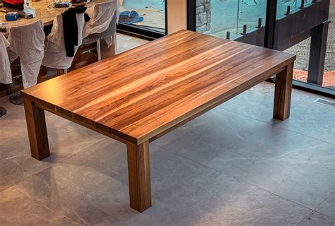 Solid Walnut Dining Table Maker Marketplace
