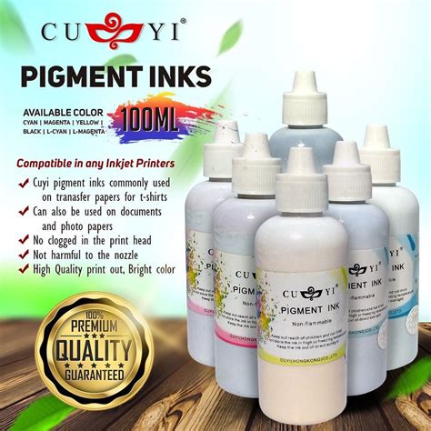 SET COLOR SET COLOR Cuyi Pigment Ink For Epson Printer Transfer Papers Photo Paper