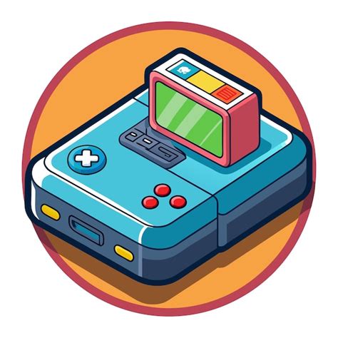 Gaming Console Clipart Vector Art And Illustration Premium Ai
