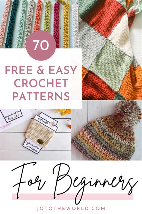 Free And Easy Crochet Patterns For Beginners