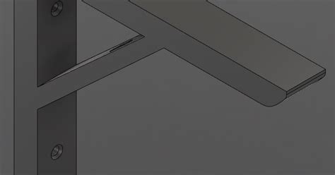 Simple Shelf Bracket By Prestigiousprints3d Download Free Stl Model